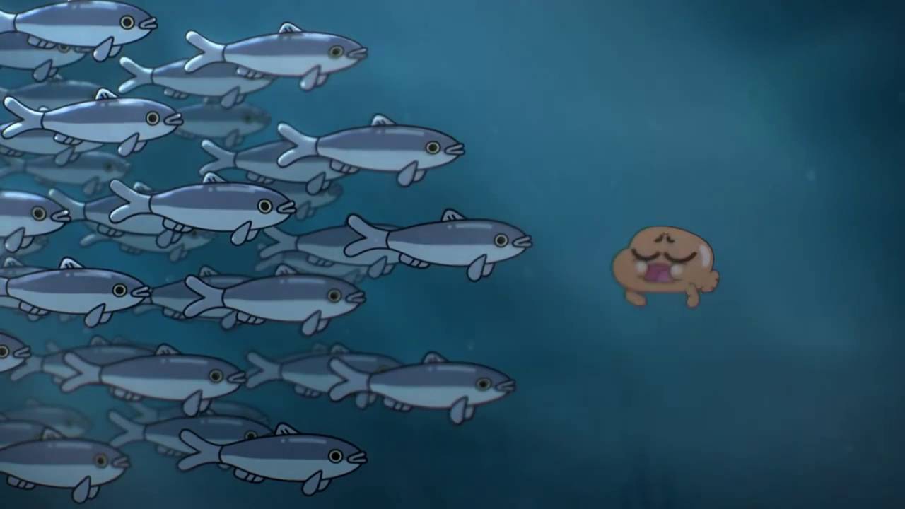 The amazing world of gumball Darwin is in the sea the origins. - YouTube