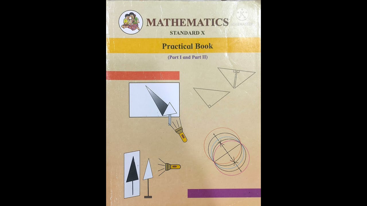 Mathematics Standard X Practical Book Solution (Part 1 and 2) - YouTube