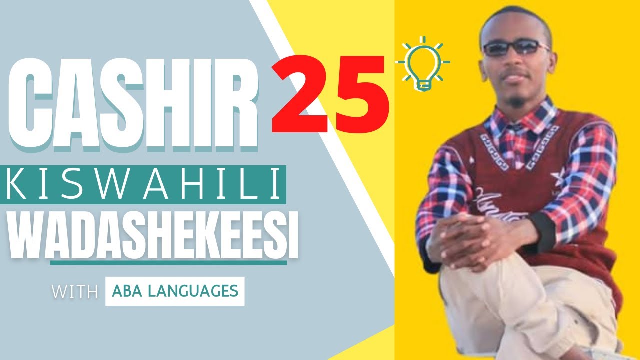 Barashada Luqada Sawaahiliga (Basic Conversation). - YouTube
