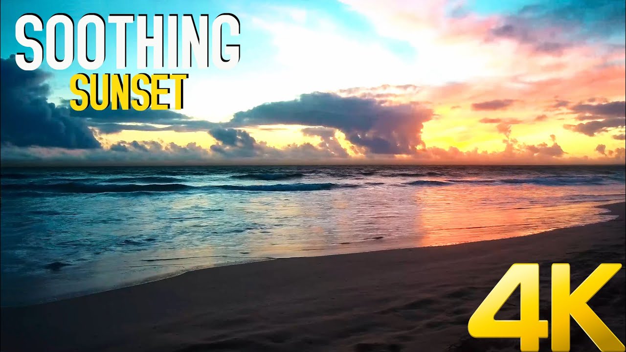 10 hour Relaxation Sunset 4K - YouTube