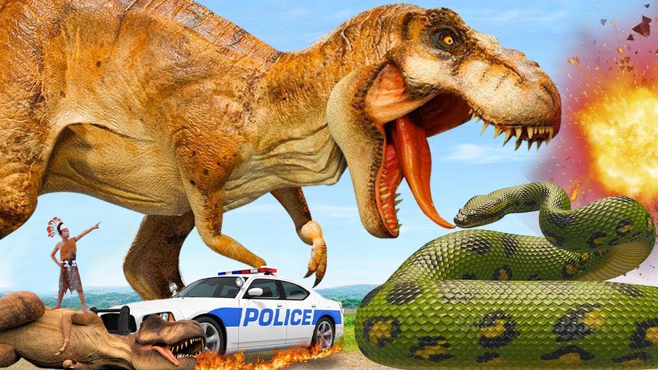 Best Action Movies Dinosaur (2024) Full | T-rex Attack | Jurassic Park 6 | Dinosaur | Ms.Sandy ...