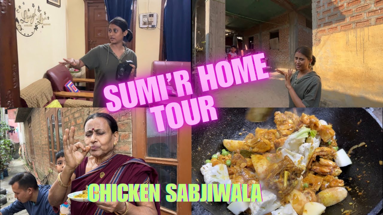 Sumi’r Home Tour 😍| Chicken Sabjiwala 🍗🥗|Sumi&Suvi☁️ - YouTube