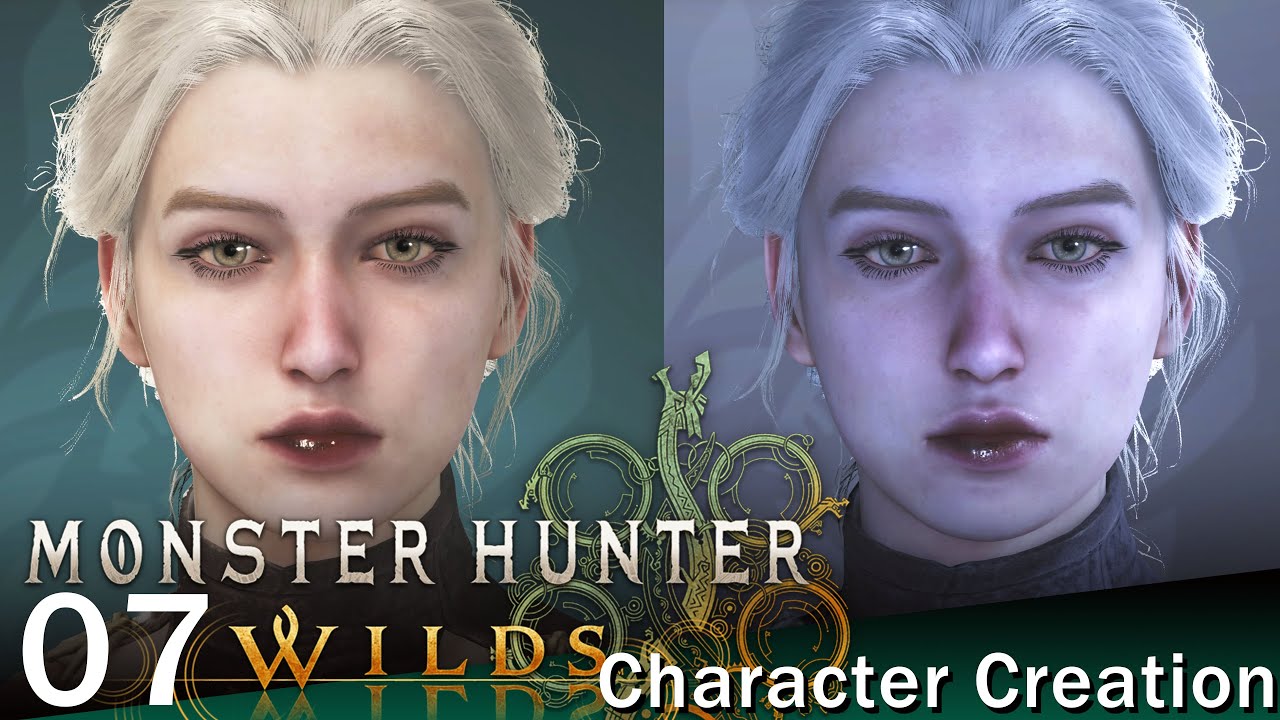 Monster Hunter Wilds | Character Creation sliders-07|モンハンワイルズ |キャラメイク ...