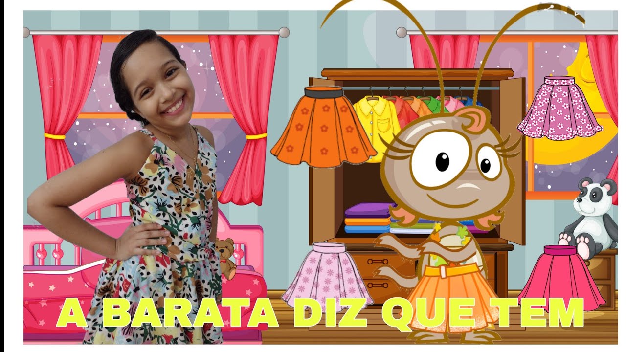 A BARATA DIZ QUE TEM-A BARATINHA-GALINHA PINTADINHA - YouTube