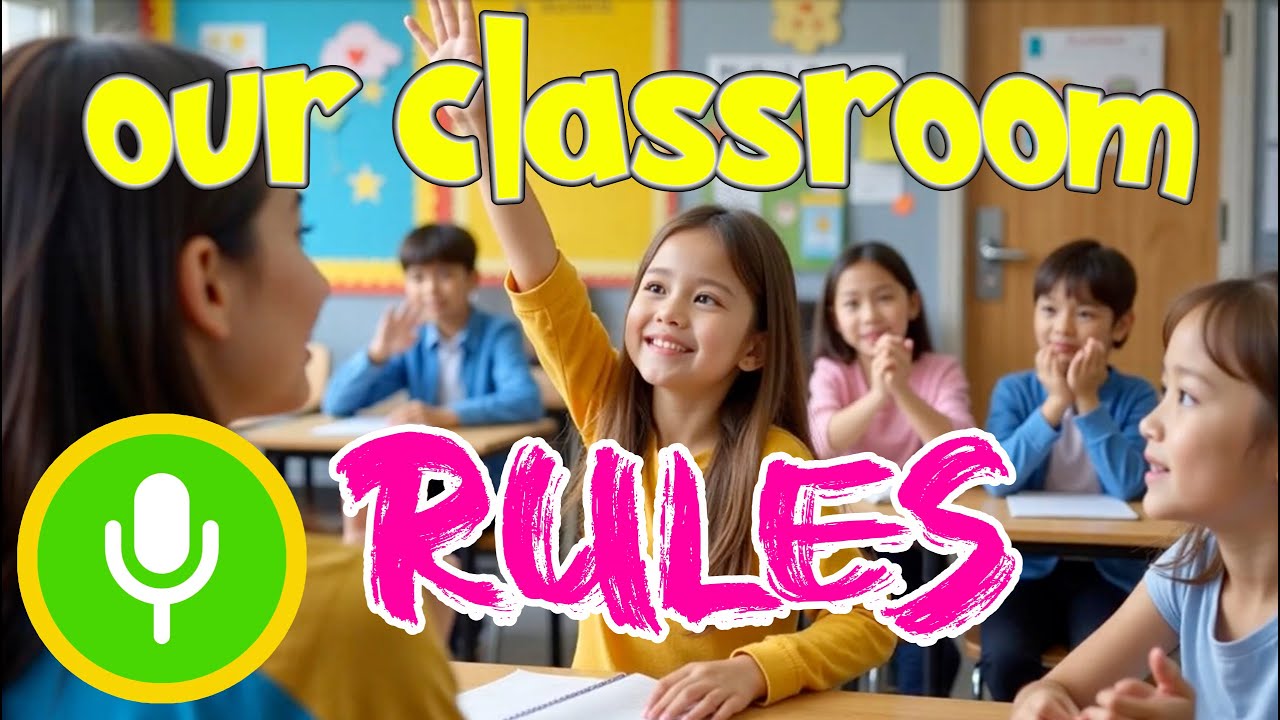 Our Classroom Rules, a Catchy Way to Learn Classroom Rules for ...