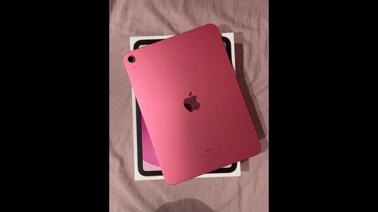 Simple Unboxing of iPad 10th Generation (Pink) - YouTube