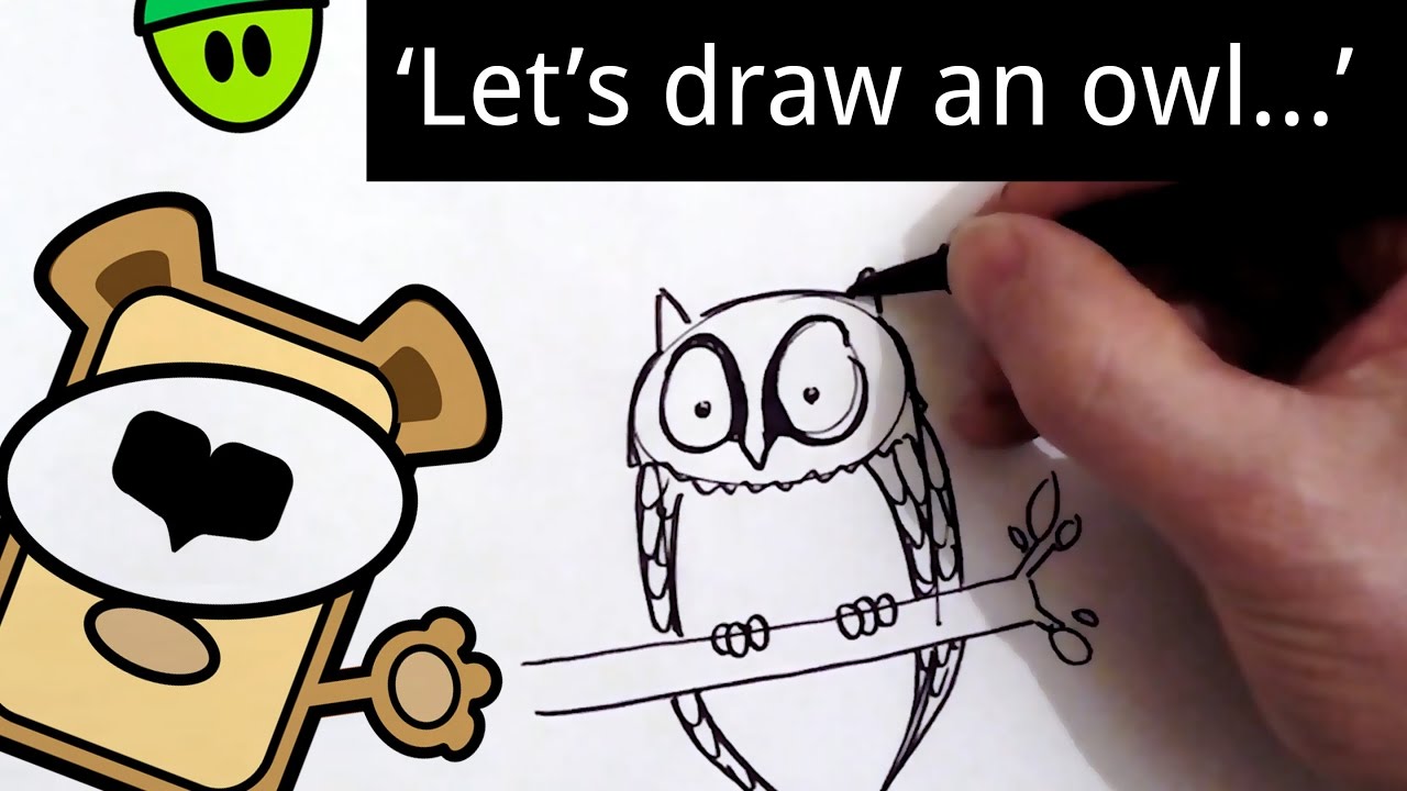 Owl - Quick Draw Doodle - YouTube