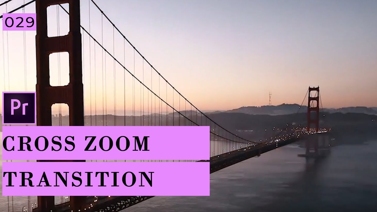 Cross Zoom Transition in Premiere Pro - YouTube