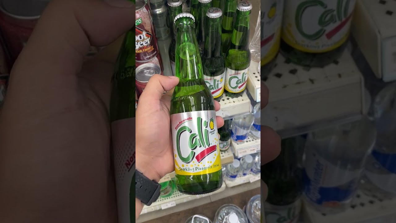 CALI SPARKLING PINEAPPLE DRINK #shorts - YouTube