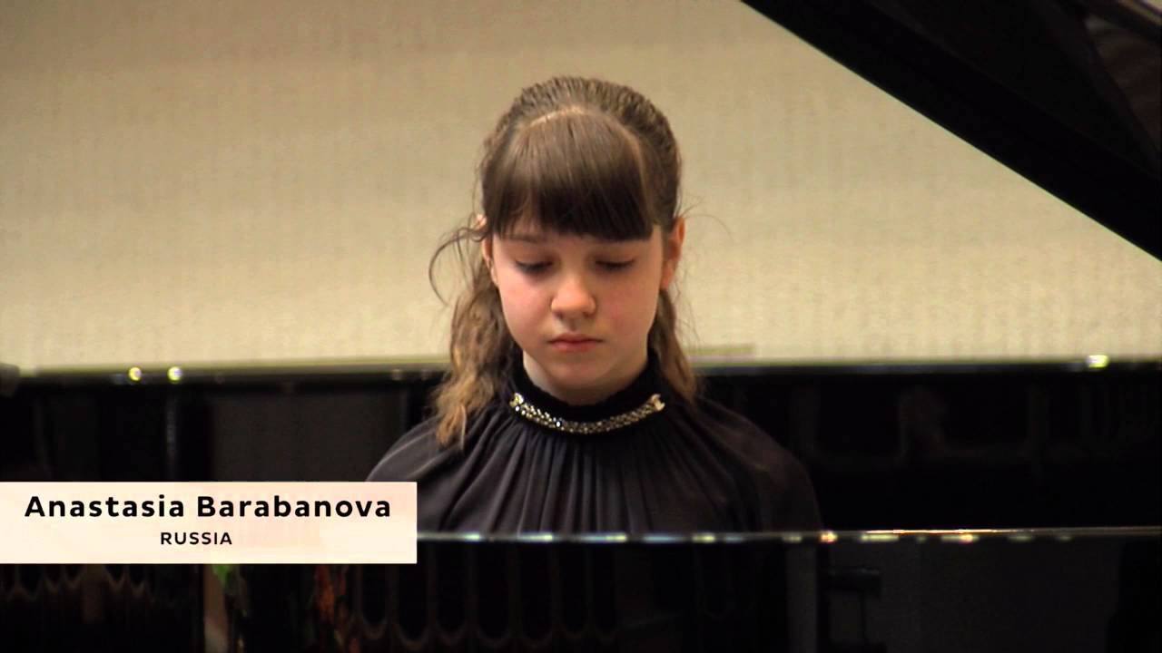 Anastasia Barabanova (Russia), X International Balys Dvarionas ...