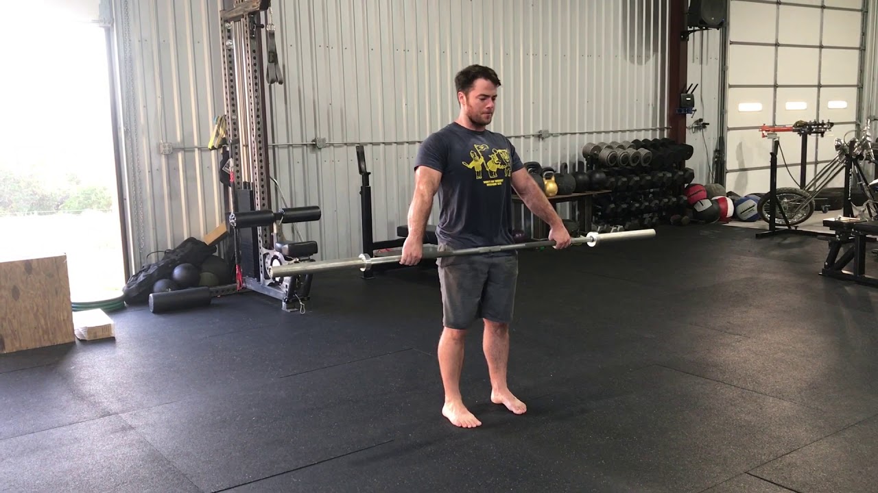 Barbell Snatch Grip RDL - YouTube