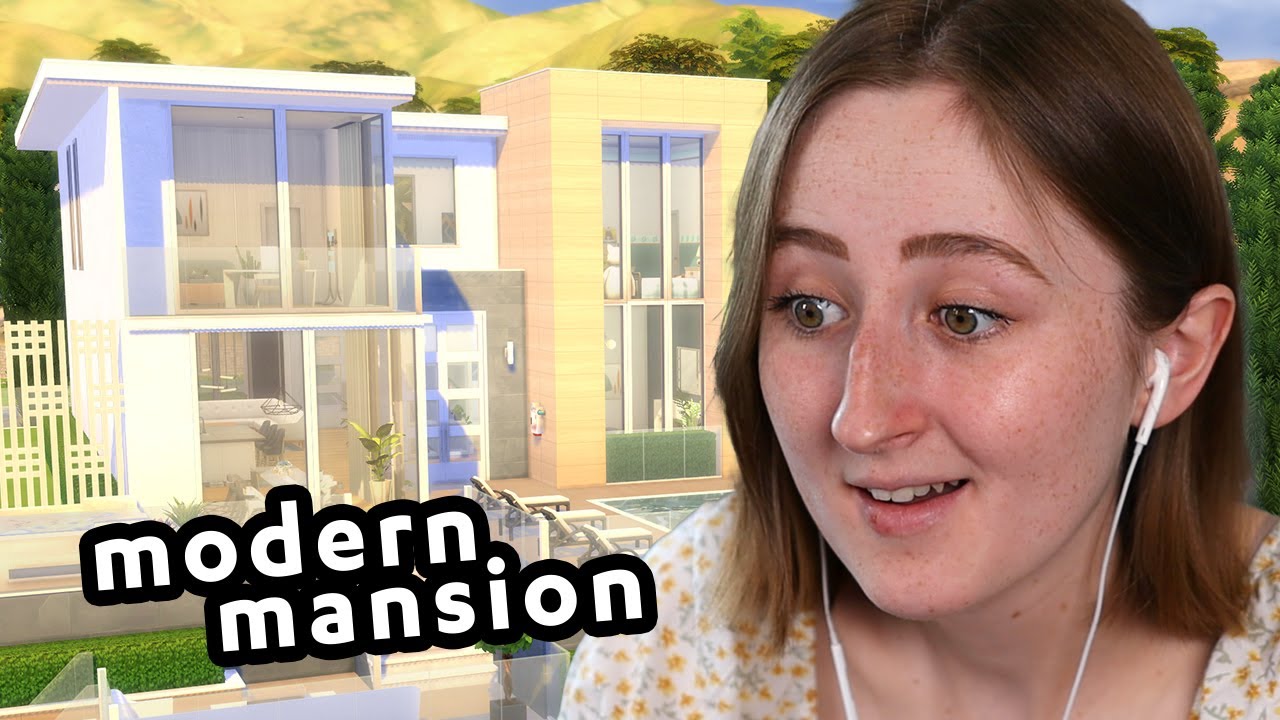 building my dream mansion in the sims - YouTube
