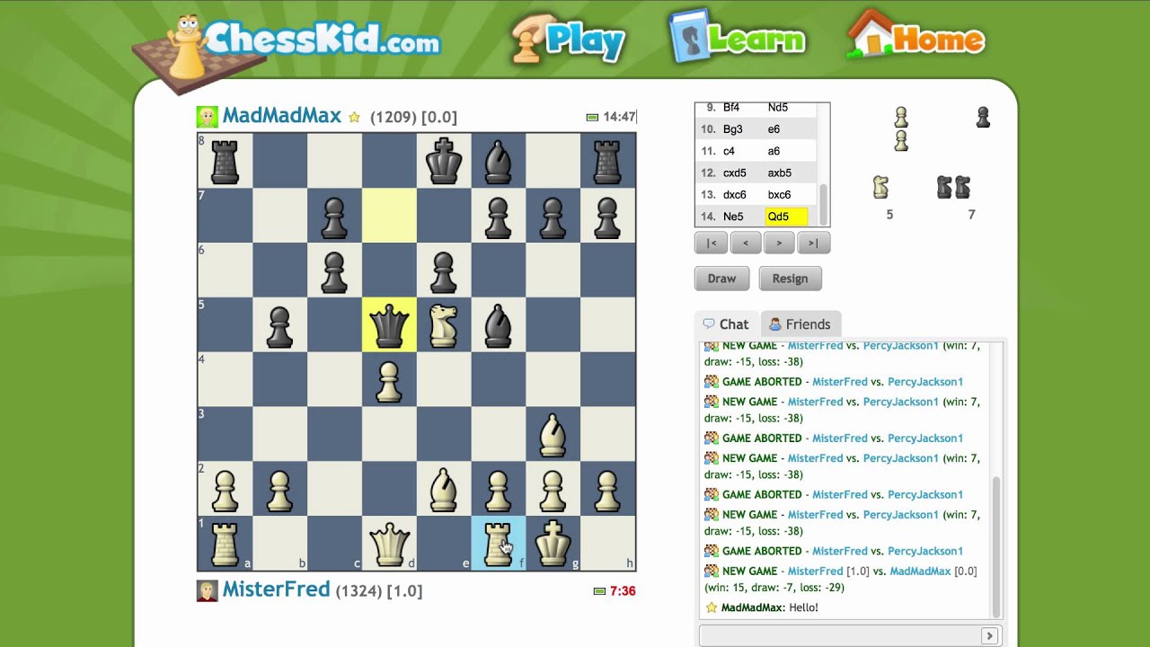 Live Session on Chesskid.com - YouTube
