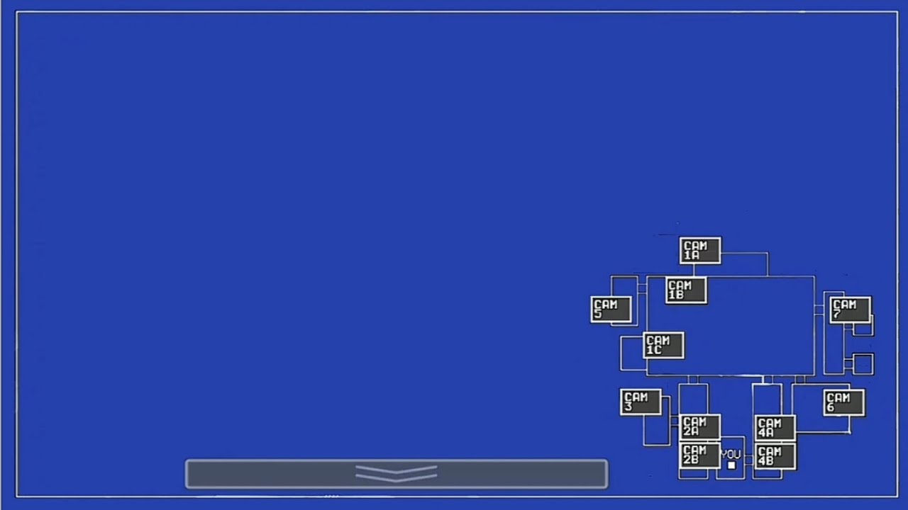 Fnaf camera blue screen (remake-better quality-made by me) - YouTube