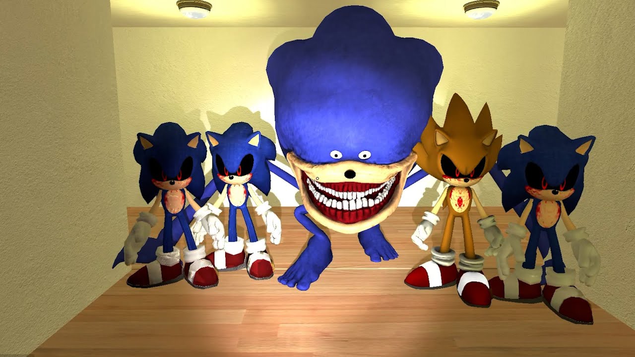 Shin Sonic Tapes vs Sonic all character in Garry's Mod! part20 - YouTube