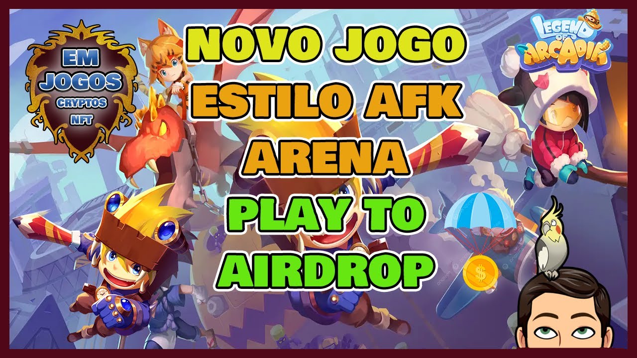 NOVO JOGO WEB3 GRÁTIS COM PLAY TO AIRDROP ESTILO AFK ARENA - LEGEND OF ...