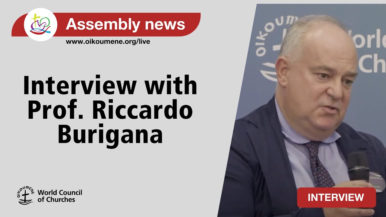 #WCC 11th Assembly - interview with Prof. Riccardo Burigana - YouTube