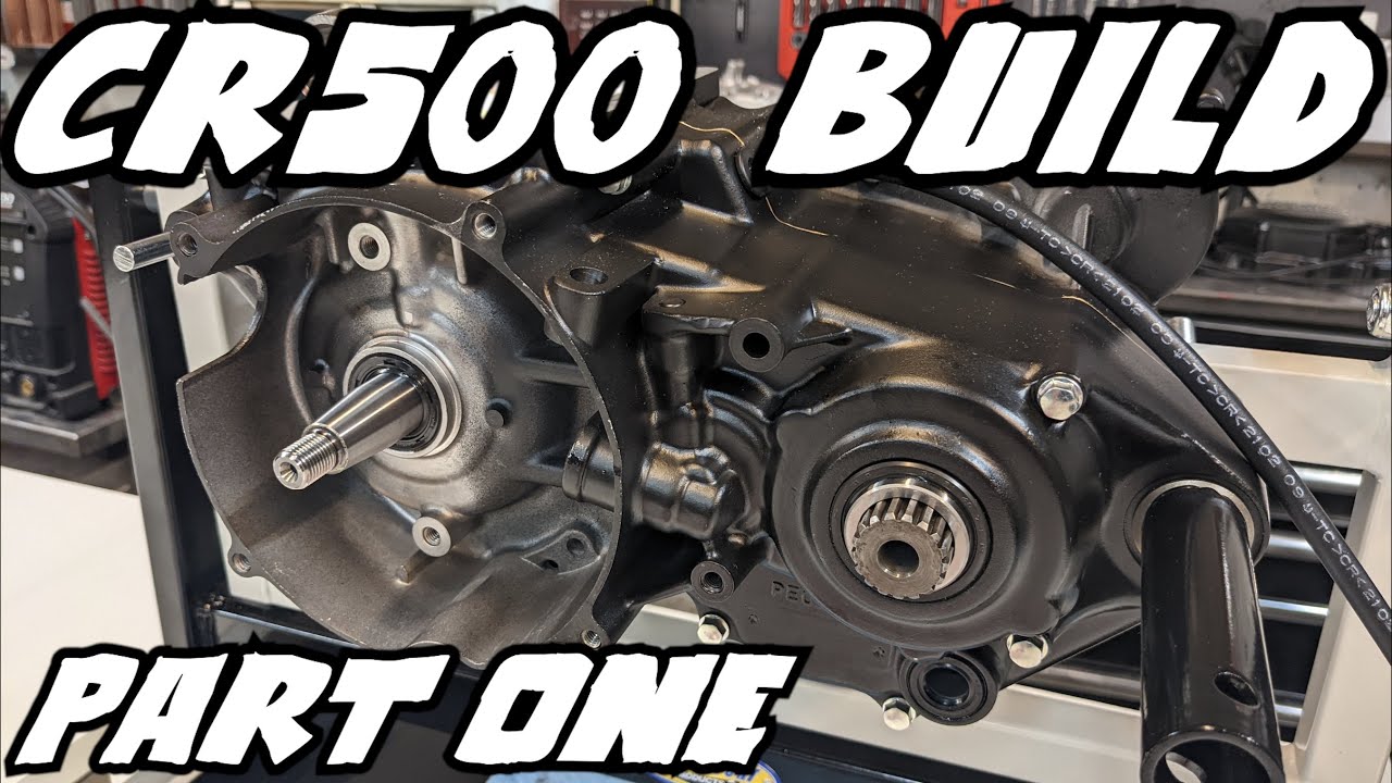 CR500 Motor Build - PART ONE - Crank & Transmission - YouTube