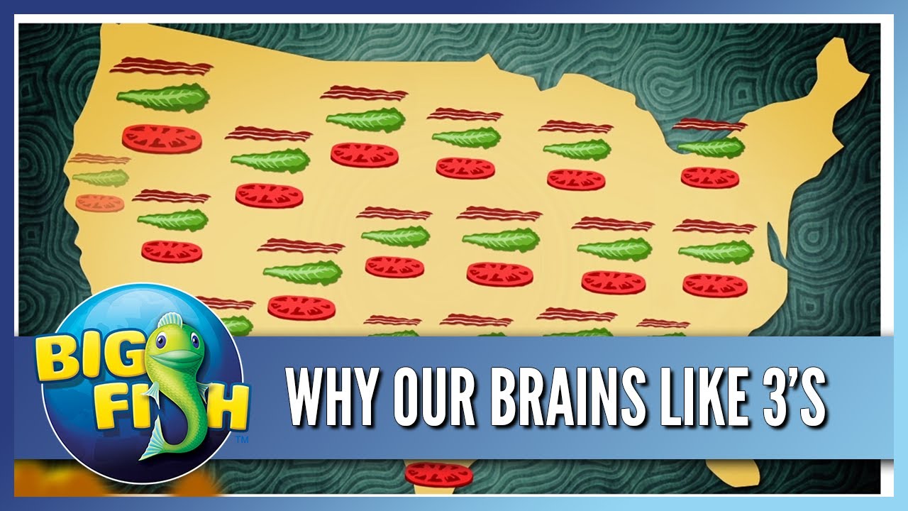 Why do we LOVE stuff in threes? MATCH 3 Fun, super silly and ...