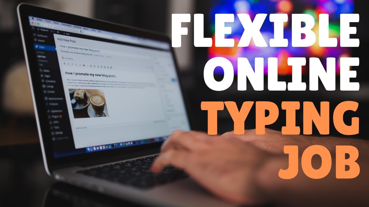 Flexible Work-From-Home Typing Job (No Experience) 2019 - YouTube