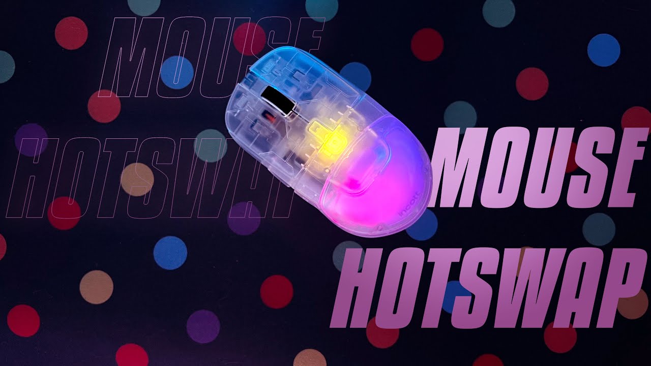 Unboxing Mouse hotswap incott HPC02 PRO - YouTube