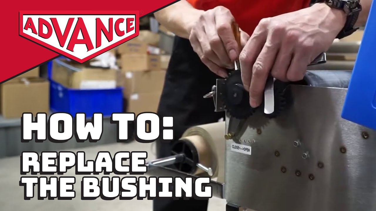 How To Replace the Bushing (Paste Mate) | Advance Equipment - YouTube