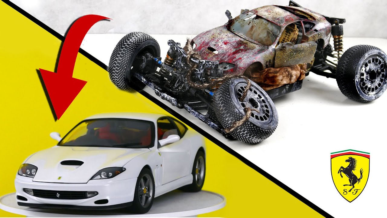 Restoration Buggy Ferrari 550 Maranello Abandoned supercar - YouTube