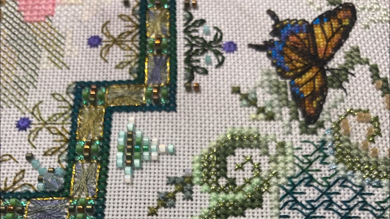 2. Вишивальні справи січень 2025. Mirabilia “The kiss” та Chatelaine ...