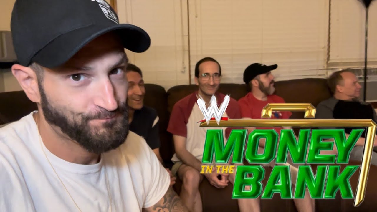 I forgot about the main event! WWE Money in the Bank party MITB 2024 ...