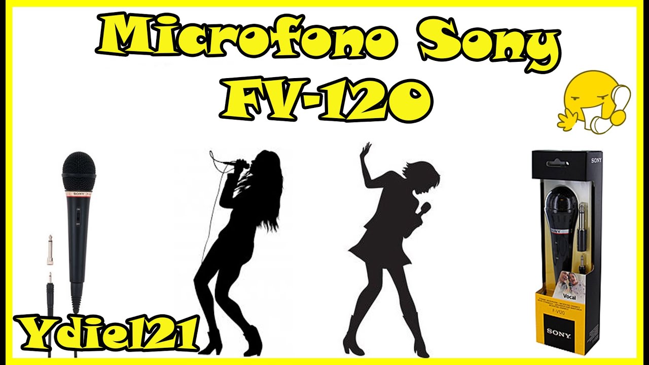 MICROFONO SONY FV 120 - YouTube