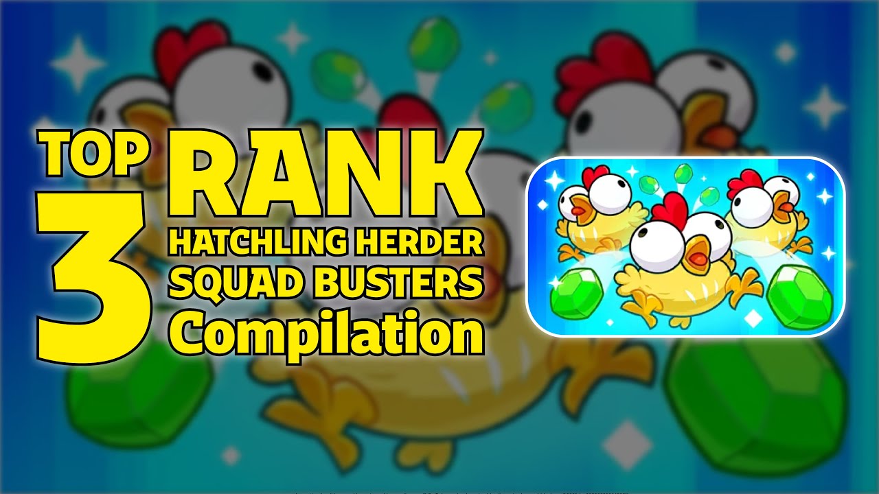 KOMPILASI GAMEPLAY HATCHLING HERDER DI LAVA WORLD !! TOP 3 RANK SQUAD ...