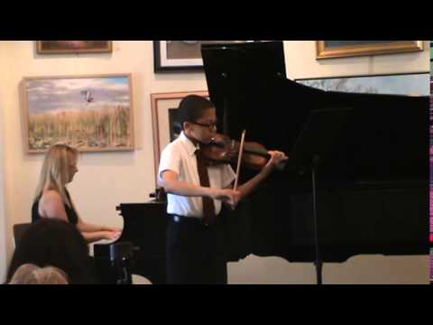 Daniel Karpf Recital June 15 2014 Mendelssohn Concerto E Minor - YouTube