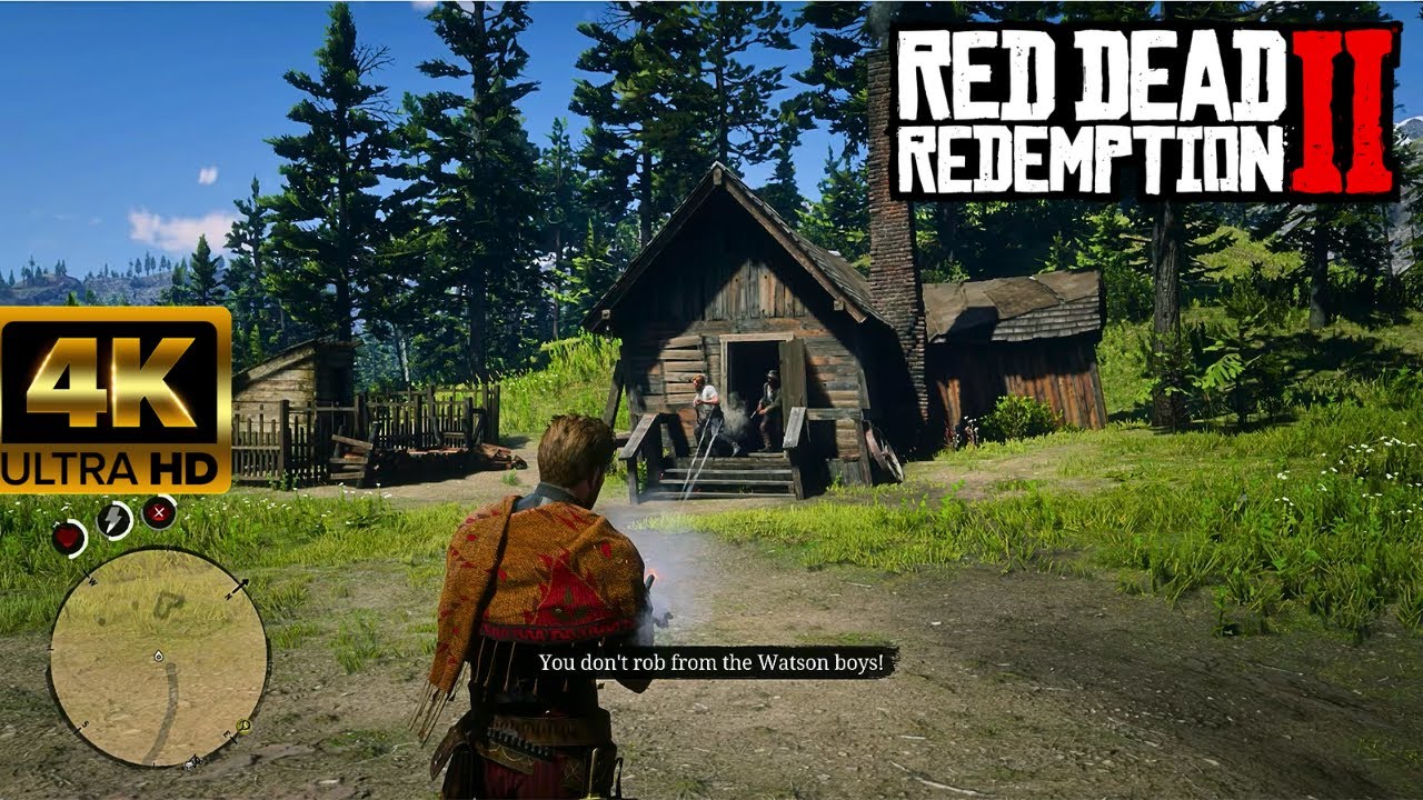 Watson Boys Adventures And Semi-auto Shotgun In Red Dead Redemption 2 ...