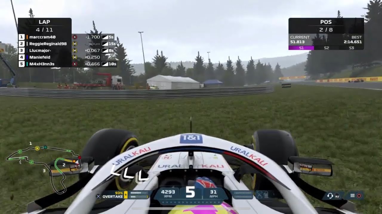 Turn right, go left - F1 2021 - YouTube
