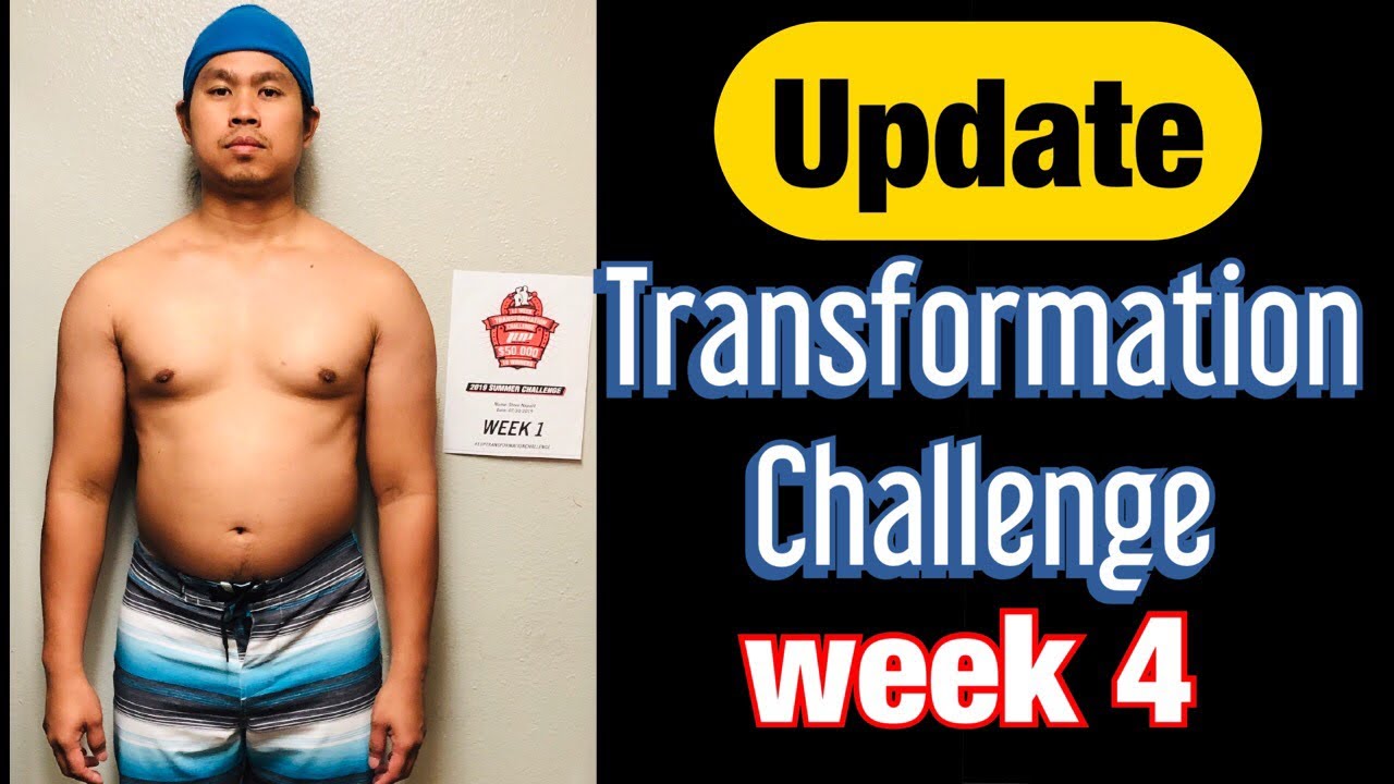 BODY TRANSFORMATION UPDATE Week4 - YouTube