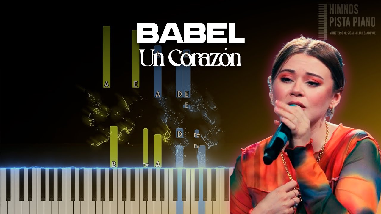 Babel - Un Corazón | Piano Tutorial + Partitura - YouTube