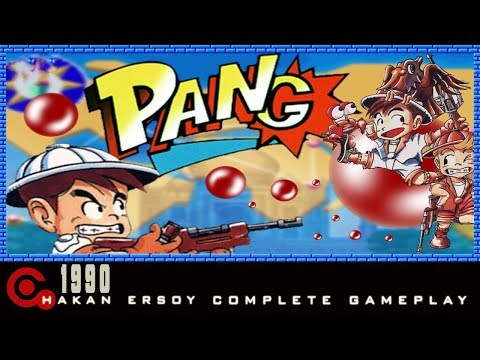 Super Pang Gameplay - Arcade Machine Games - Best Atari Games [1990]