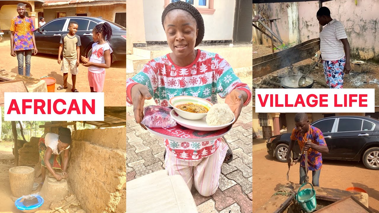 A RANDOM DAY IN MY VILLAGE LIFE CHRONICLES/ SURVIVING IN AN AFRICAN ...