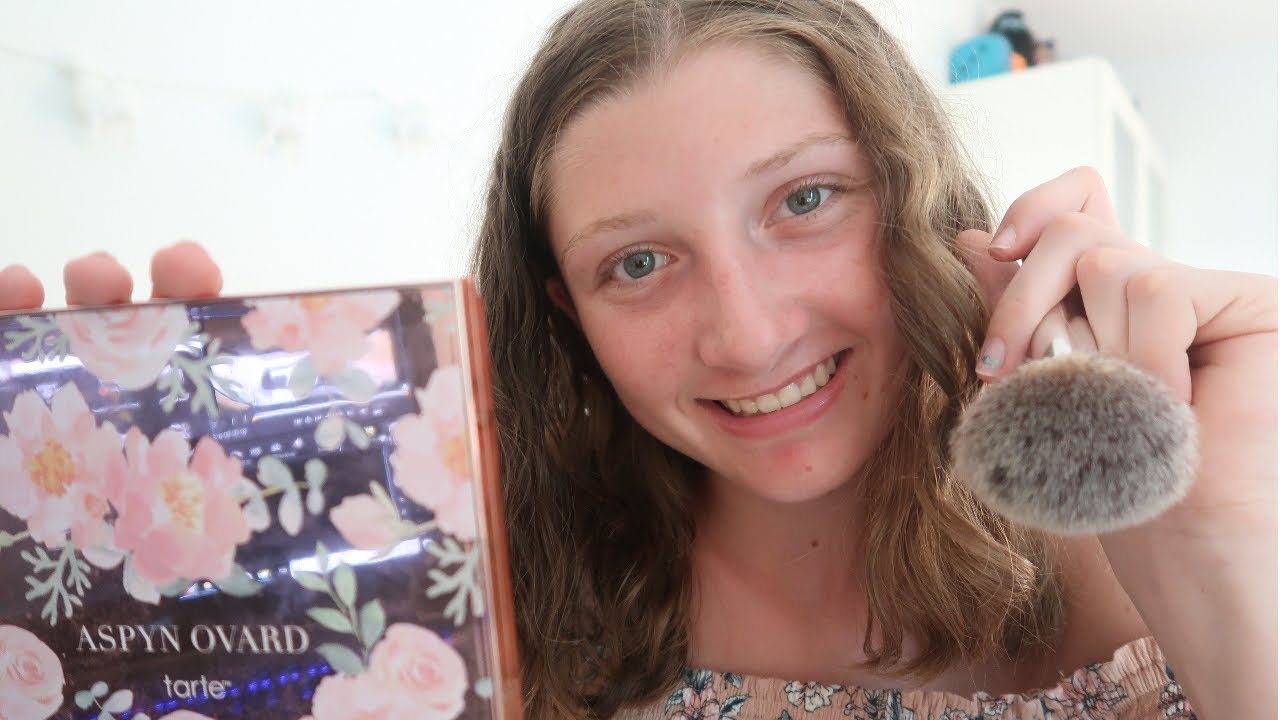 ASMR doing your makeup roleplay! - YouTube