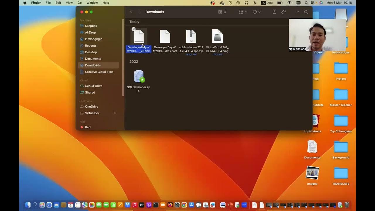 Chapter VI Oracle Database Installation(MacOS) - YouTube