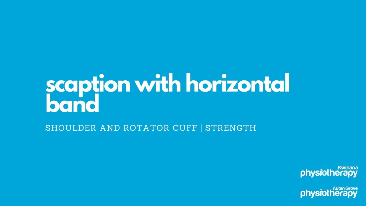 Scaption with Horizontal Band - YouTube
