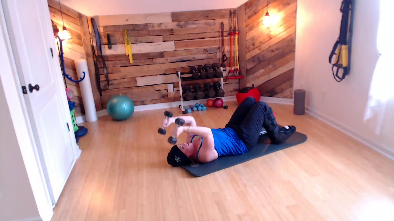 Tricep Extension and Tricep Crossover - YouTube