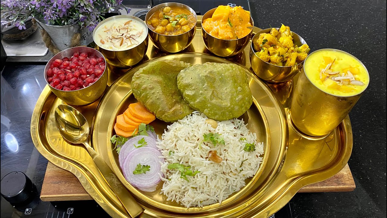 Easy Veg Thali Lunch in Just 1 Hour | Veg Thali Recipe | SIMPLY SAMAYAL ...