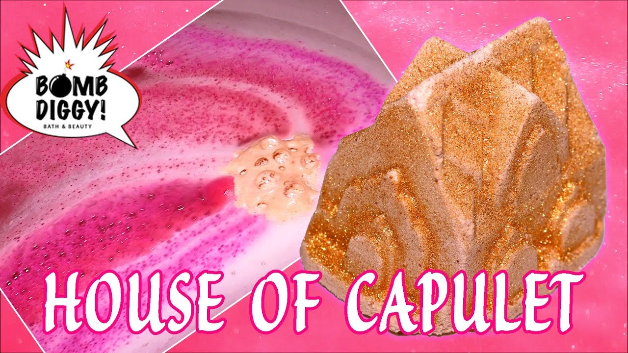 Bomb Diggy - HOUSE OF CAPULET Bath Bomb Demo & Review Underwater View 💙 ...