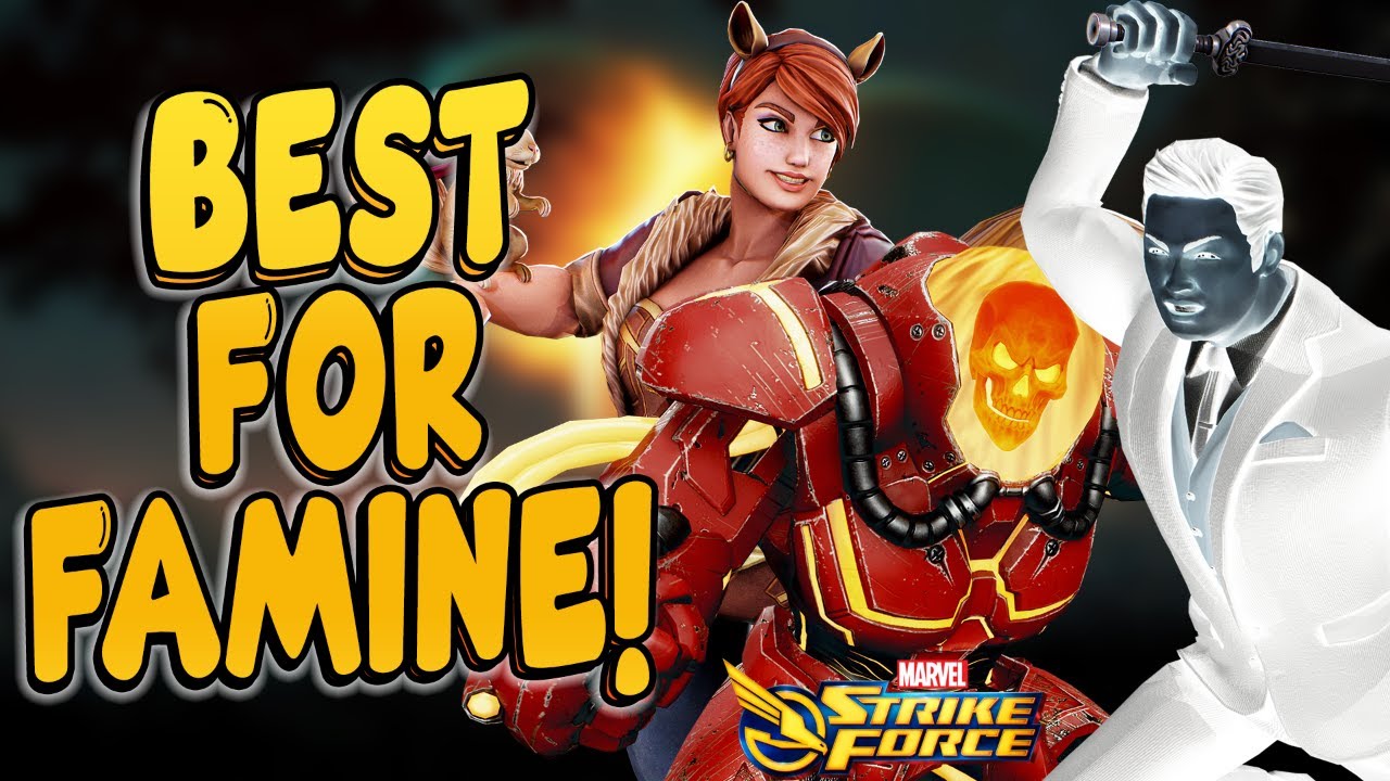 UPDATED! - Best Teams for ROGUE Famine Scourge - 2023 - Marvel Strike ...