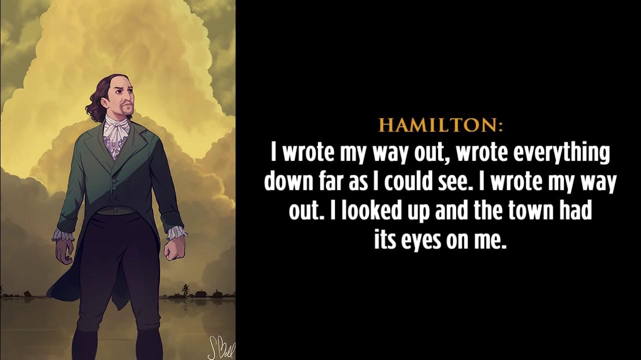 Hamilton | 36. Hurricane | Lyrics - YouTube