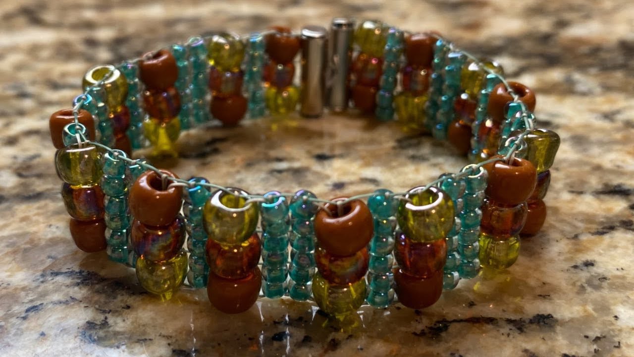 How to add a slider clasp connector to your friendship beaded bracelet ...