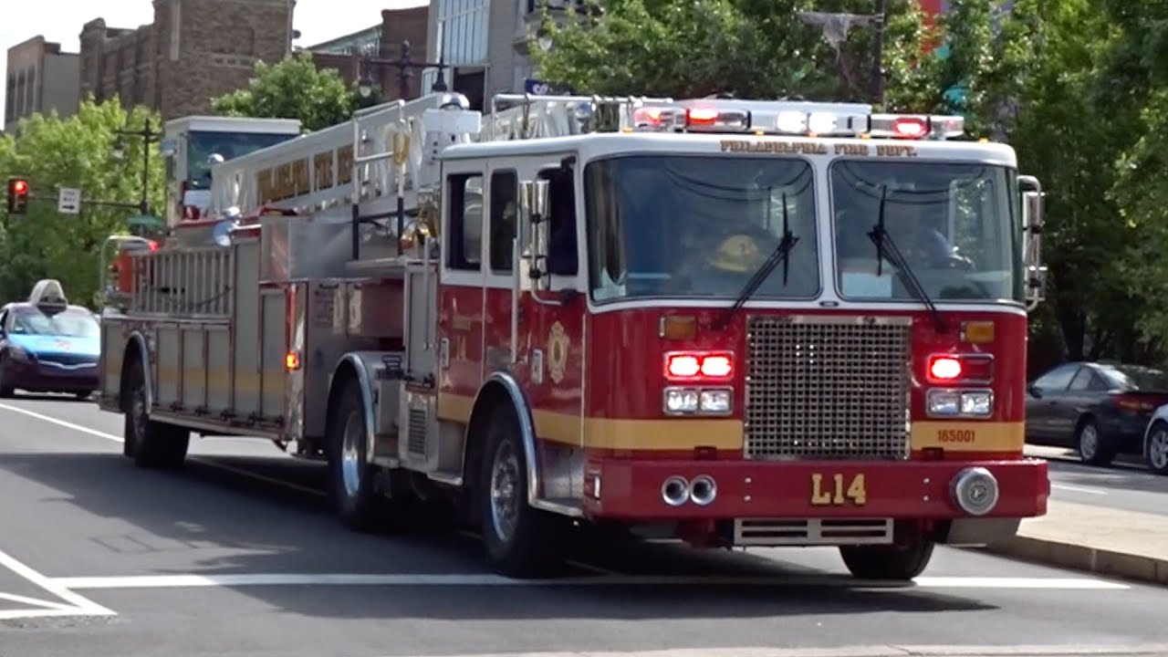 PFD Ladder 14 Responding - YouTube