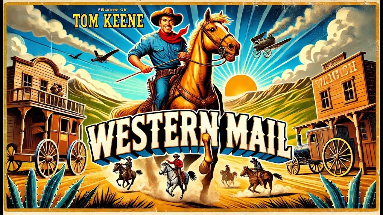 Western Mail (1942) | Tom Keene and His Famous Horse Prince - Full ...
