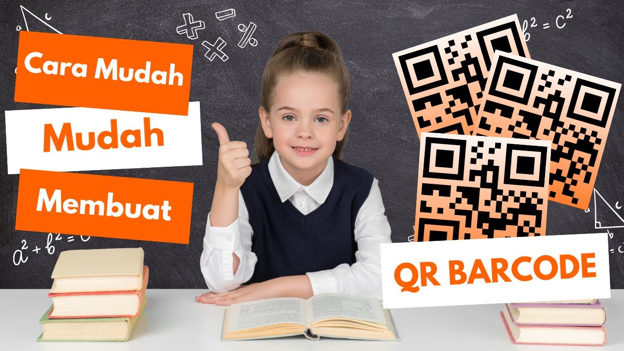 Cara membuat QR barcode scan dengan sangat mudah dan 100% GRATIS & Bisa ...